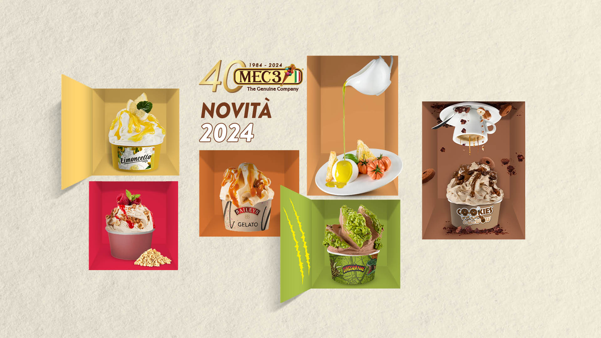 Prodotti per il gelato artigianale | MEC3